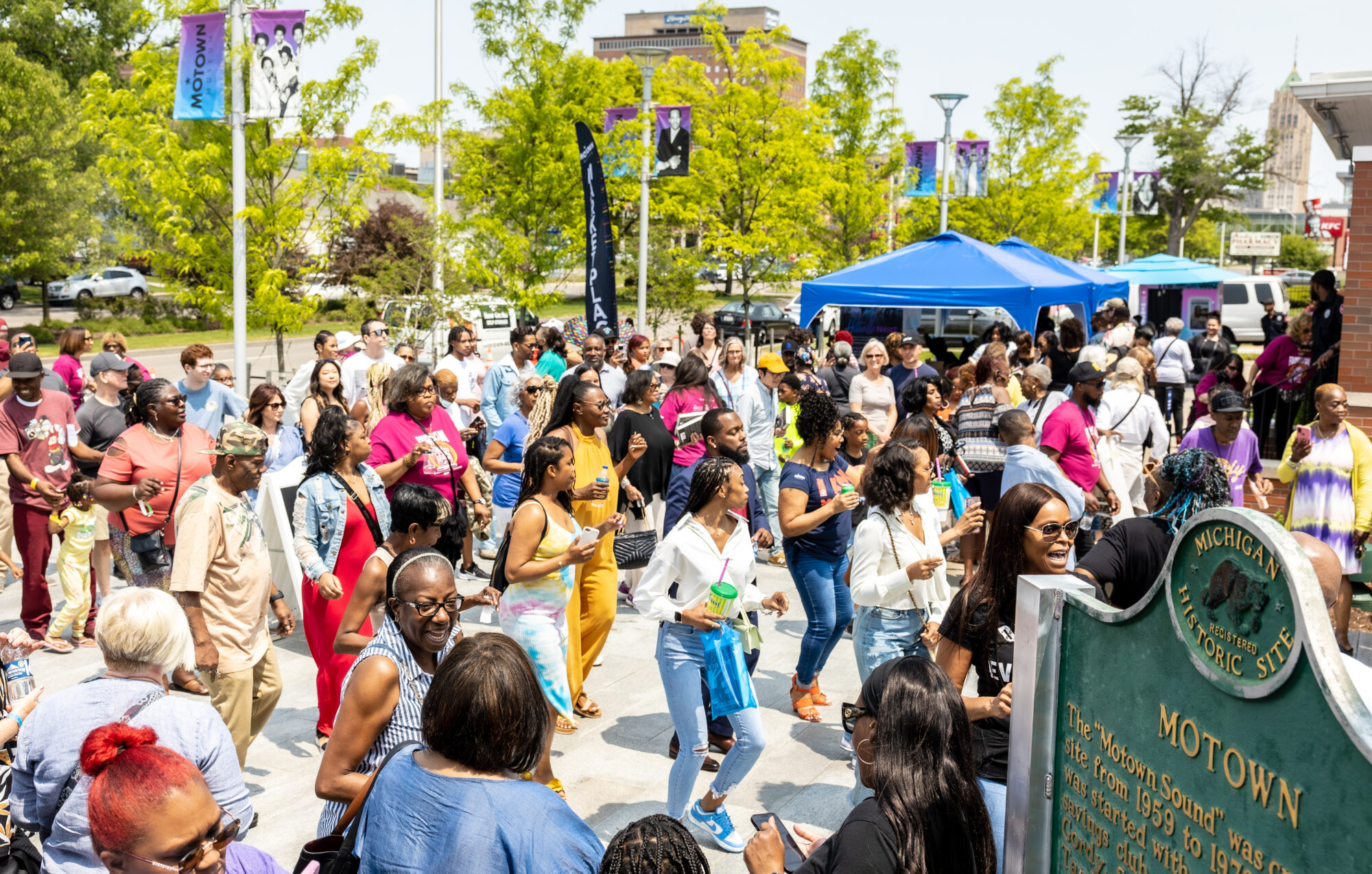 Founder’s Day Left the Crowd Spinning! | Motown Museum