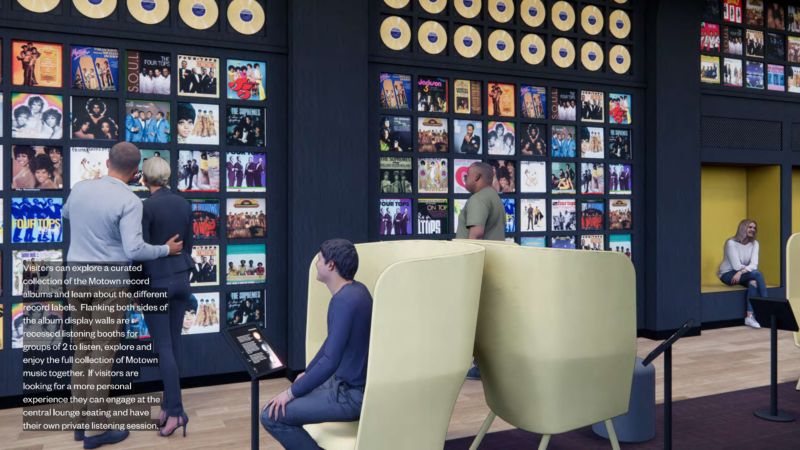 Interior Museum Expansion Renderings Revealed | Motown Museum Interior Museum Expansion Renderings Revealed | Motown Museum