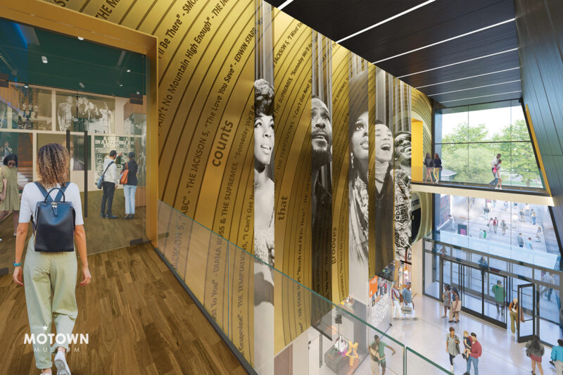 Expansion Opening Date and New Interior Renderings | Motown Museum
