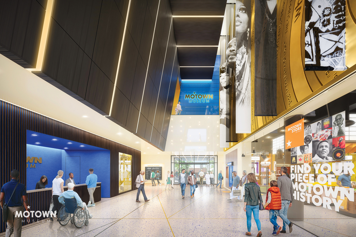 Expansion Opening Date and New Interior Renderings | Motown Museum